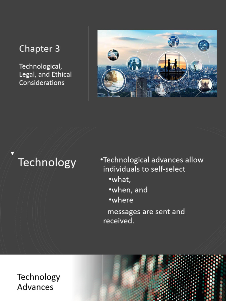 SSC102_Chapter 3_Technological, Legal, and Ethical Considerations.pptx ...