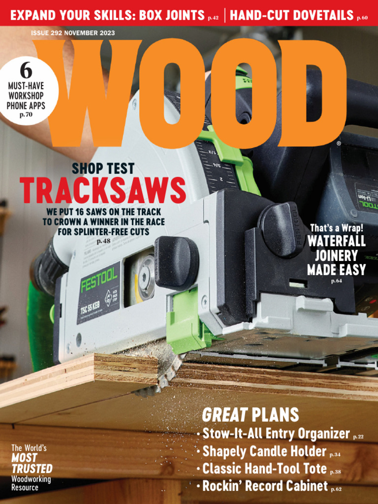 Wood Magazine Issue 292 November 2023 | PDF