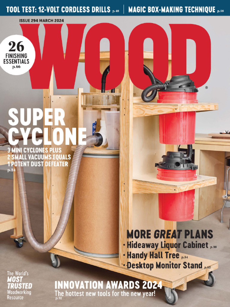 Wood Magazine - Issue 294 March 2024 | PDF