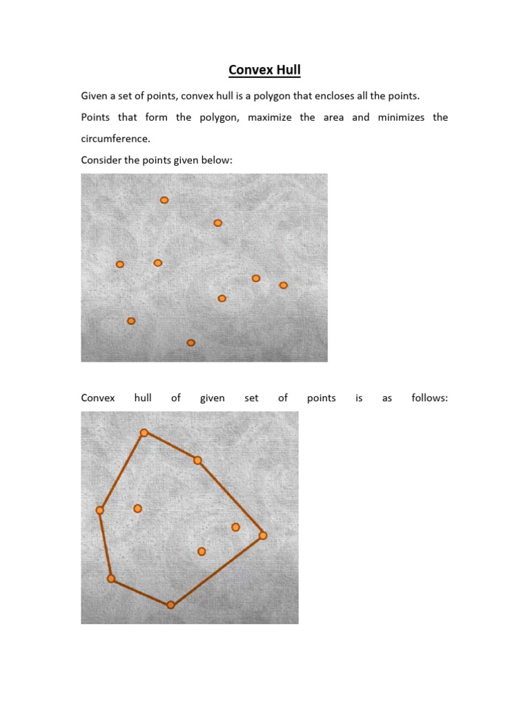 Convex Hull1 | PDF