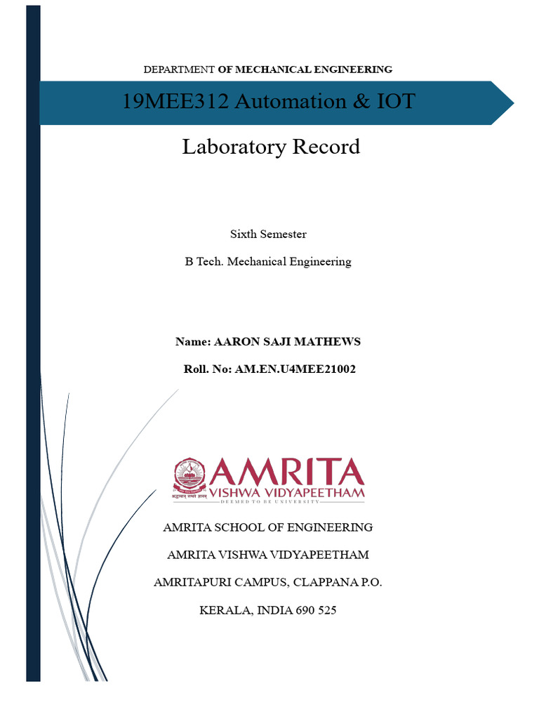Iot Aaron | PDF