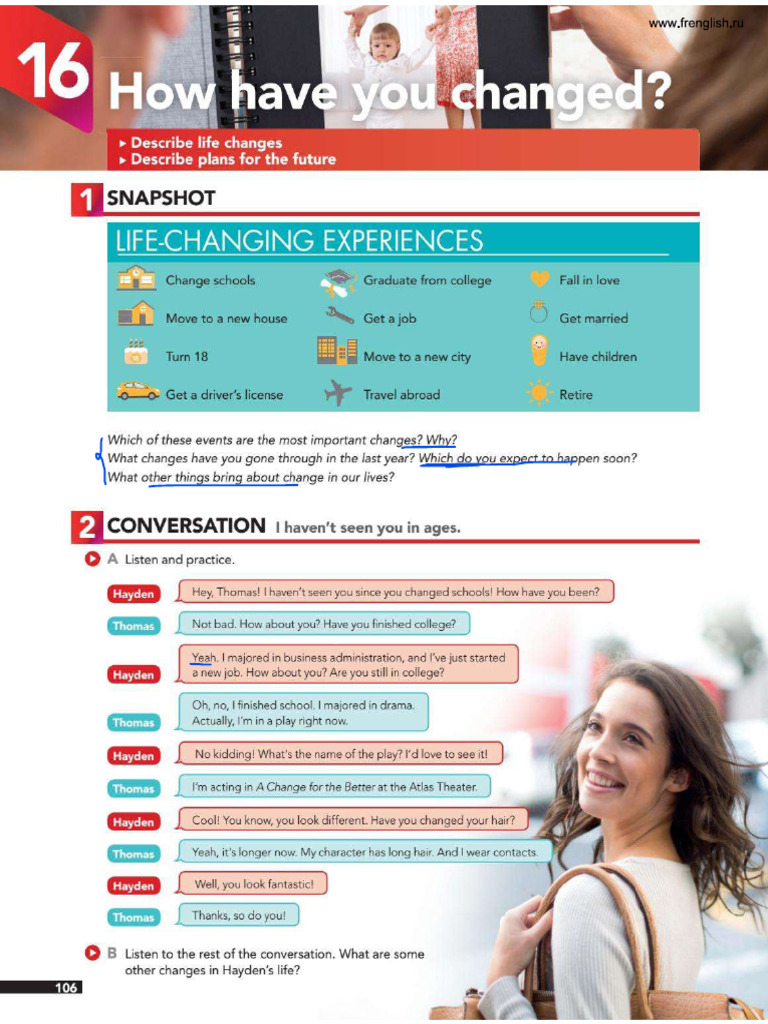 Unit 16 How Have You Changed | PDF