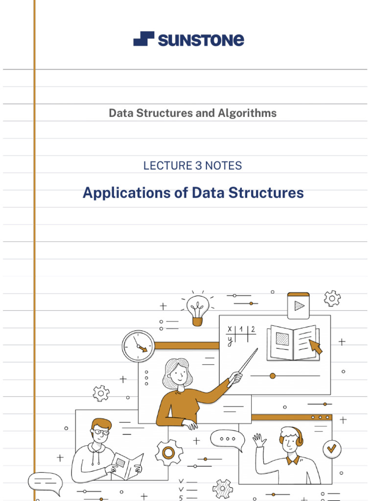 281710lecture Notes 3-Applications of Data Structures-1718434458689 ...