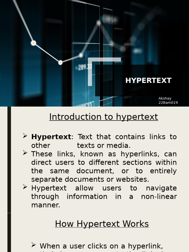 Hypertext (1) | PDF