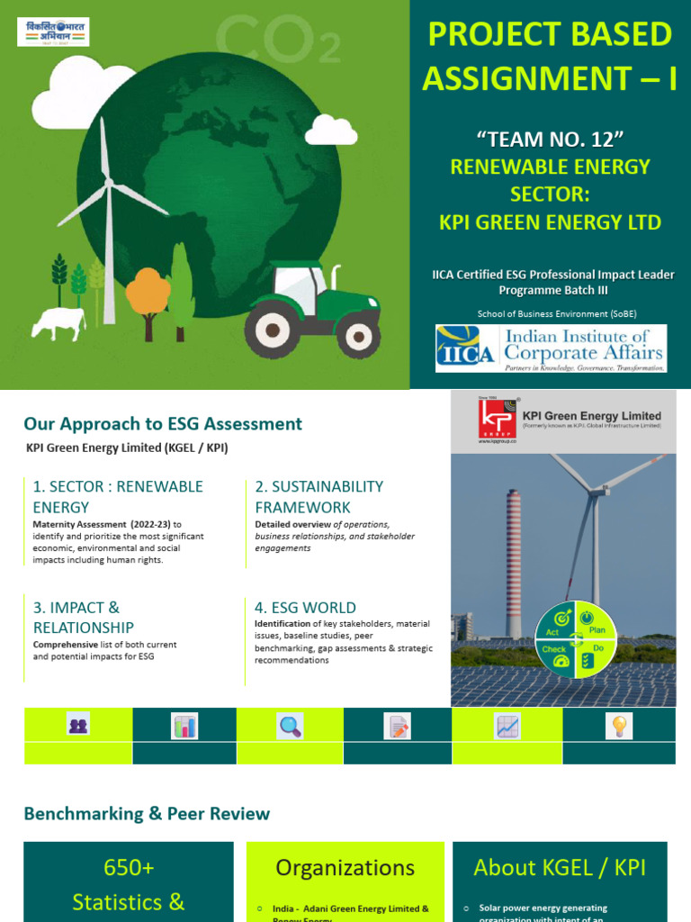 IICA Certified ESG Professional Impact Leader Programme Batch 12 FINAL ...