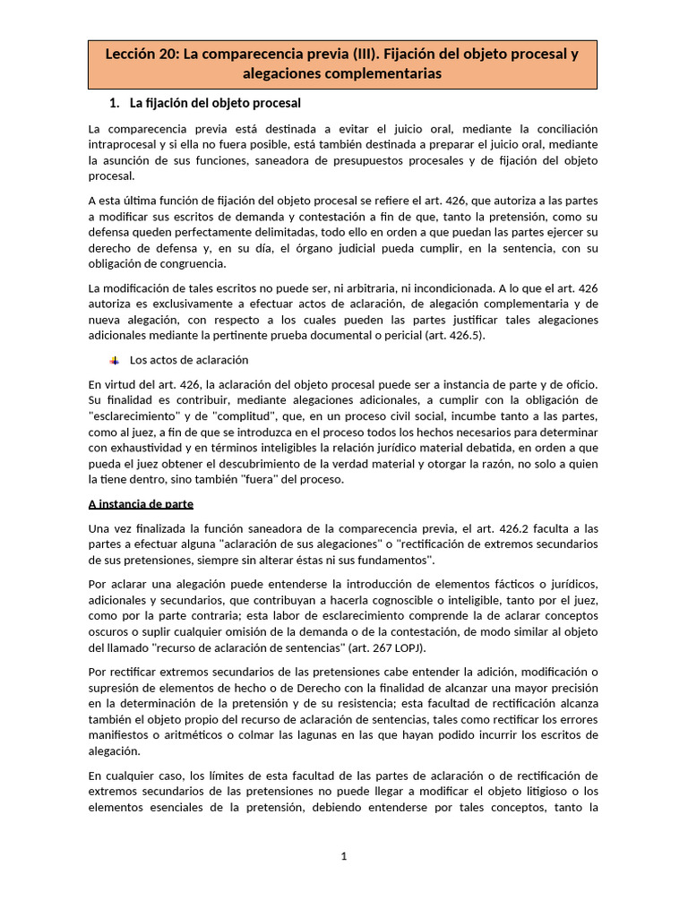 Lección 20 | PDF