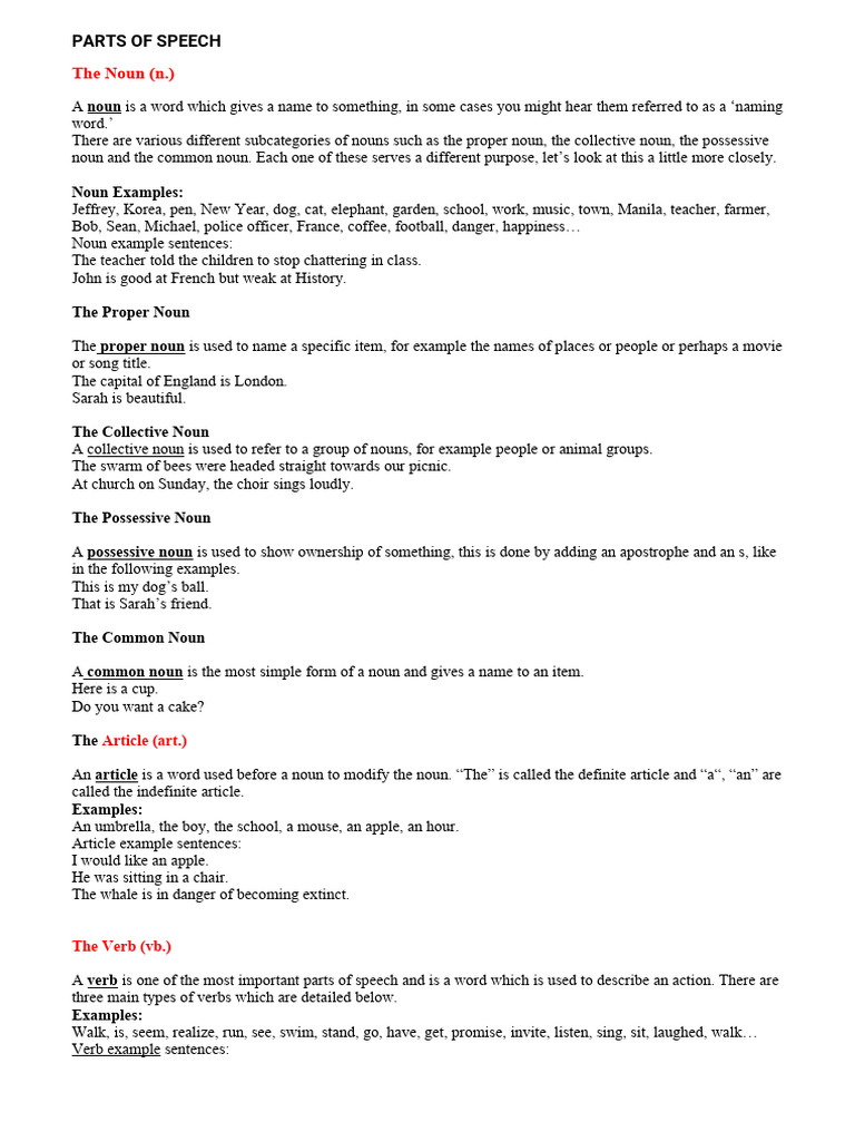 English 7 Reviewer | PDF