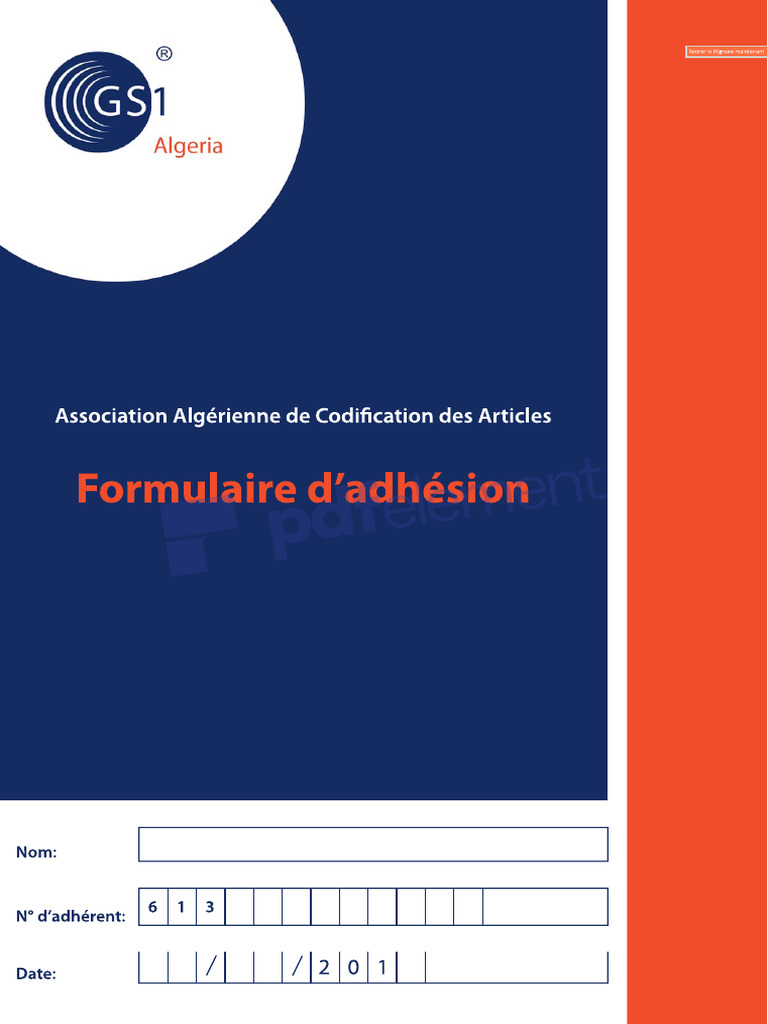 Formulaire - Gs1-Copier 2 | PDF
