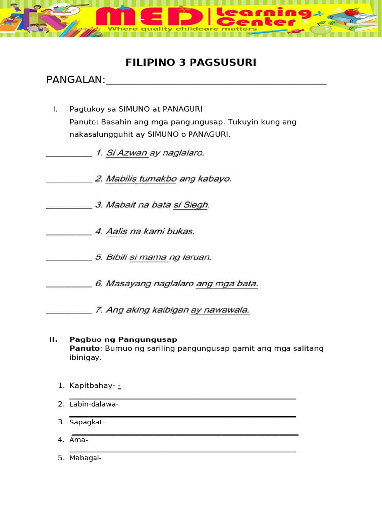 Filipino 4 | PDF