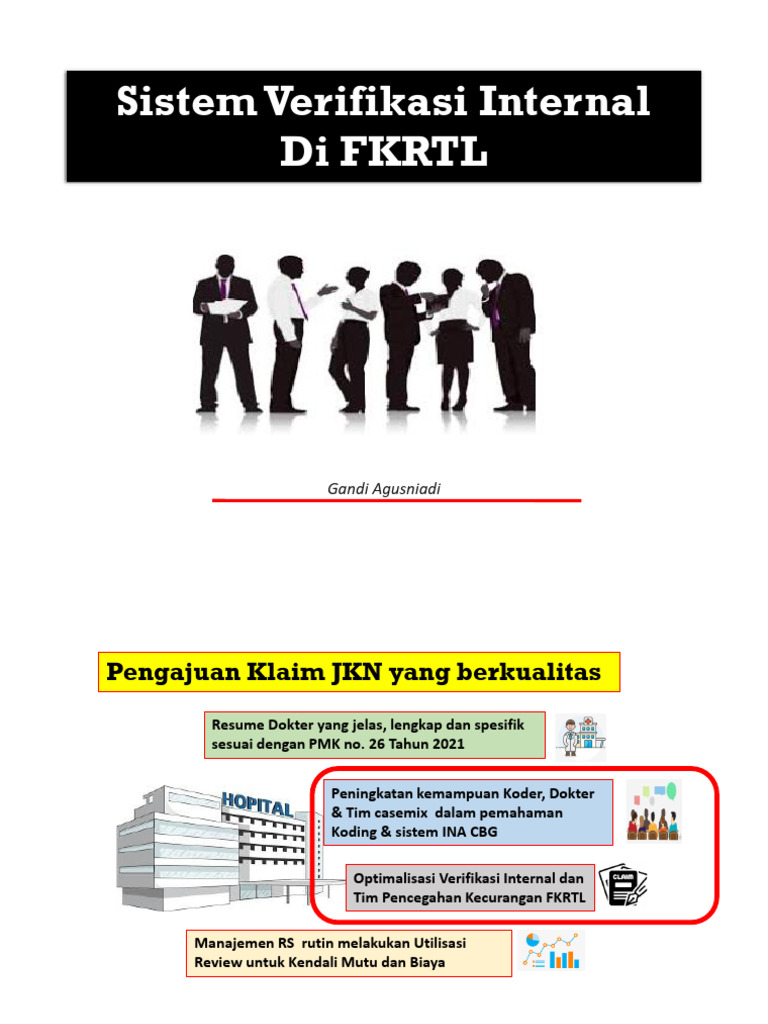 Verifikasi Internal Klaim BPJS Kesehatan | PDF