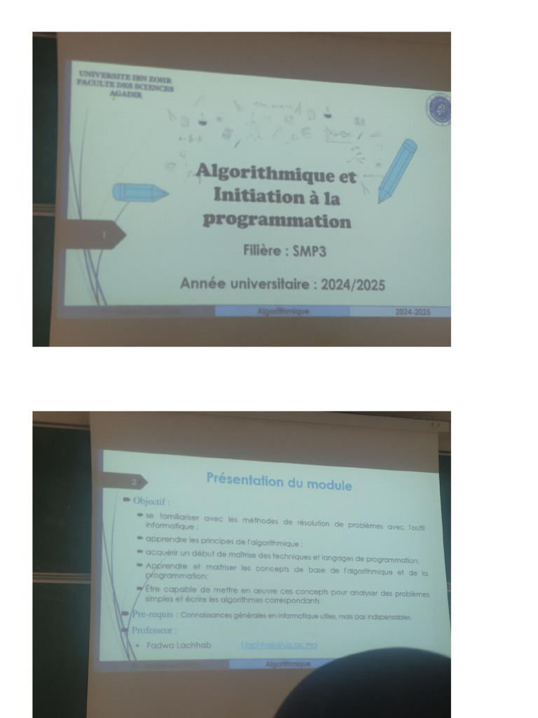 AlgPrg - Algorithmique Et Programmation (Python) - 1 | PDF