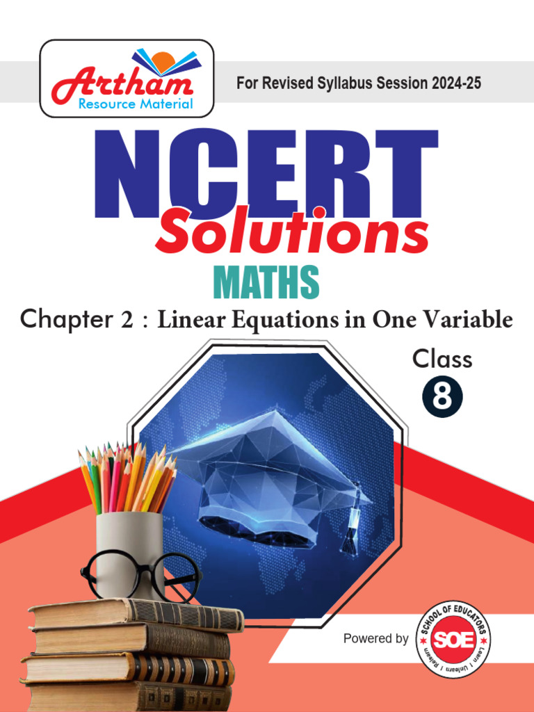 Class 8 Mathematics NCERT Solutions Chapter 2 Linear Equations in One Variable | PDF | Equations ...