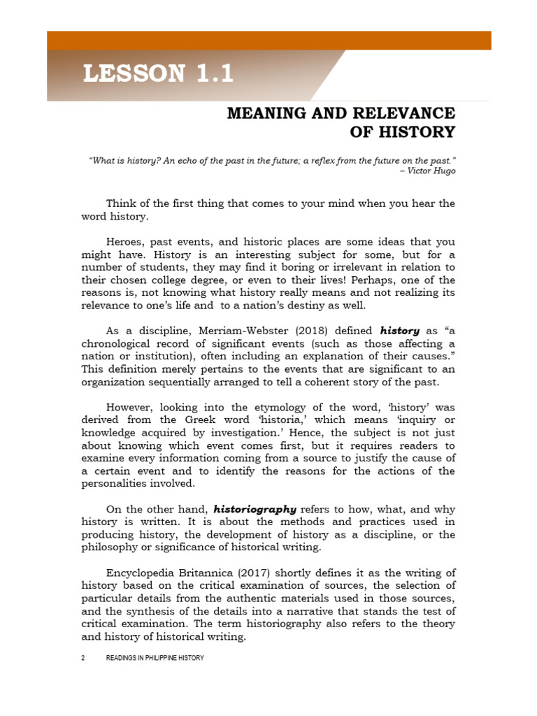 What is History | PDF