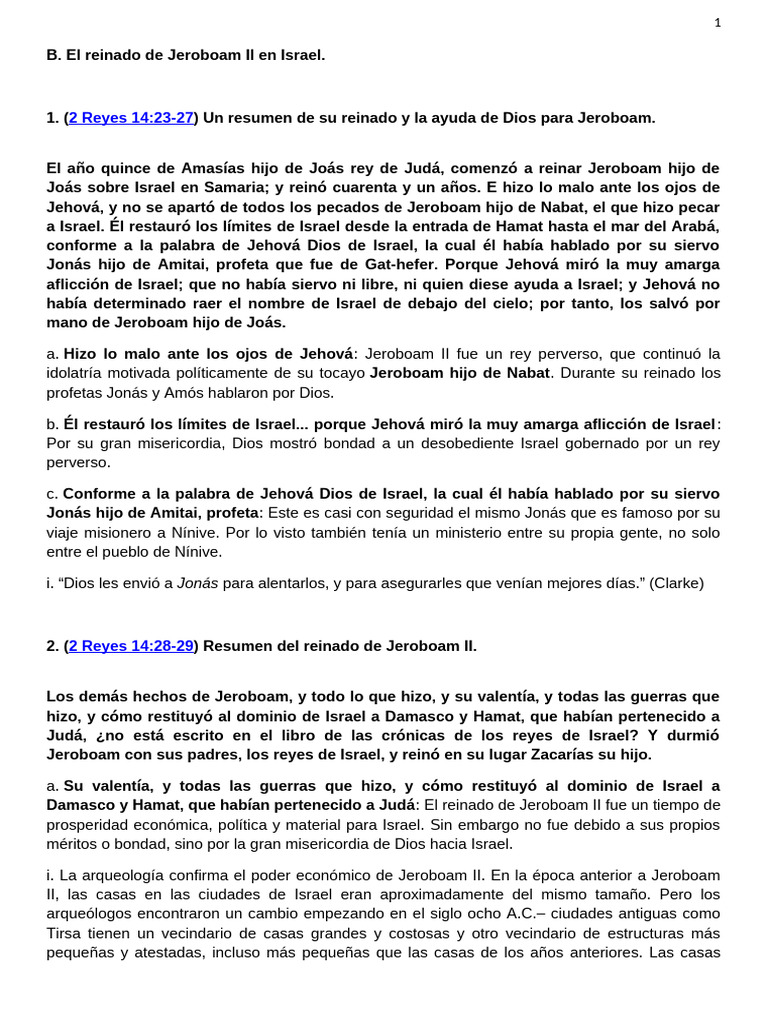 2 Reyes 15, 16 Ultimos Reyes y Caida Del Reino de Israel | PDF