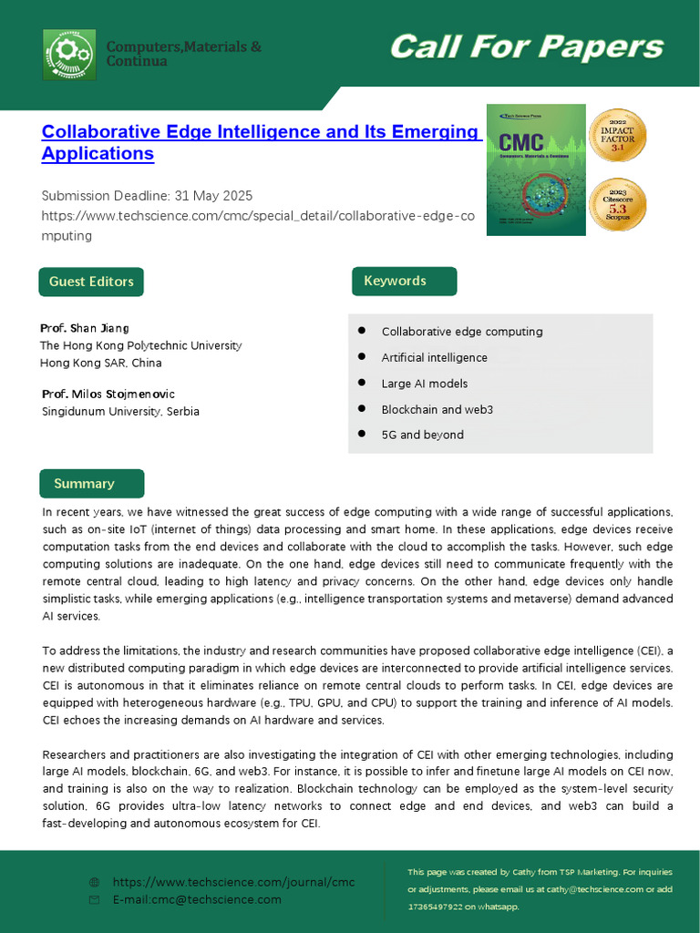 CMC-Callforpapers ...