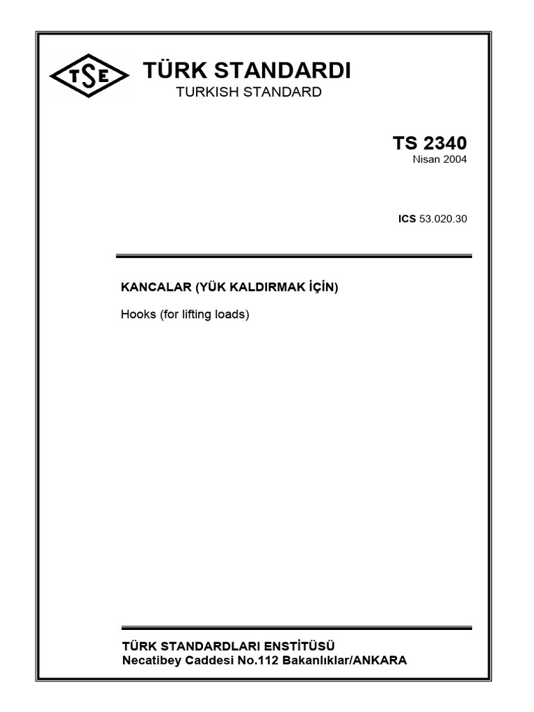 TS 2340 - G (Güncel) | PDF