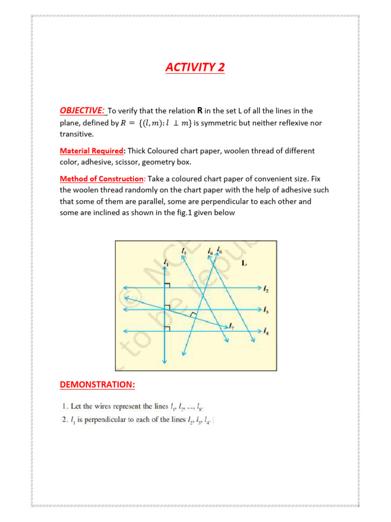 Activity 2 (Class Xii) 2024-25 | PDF