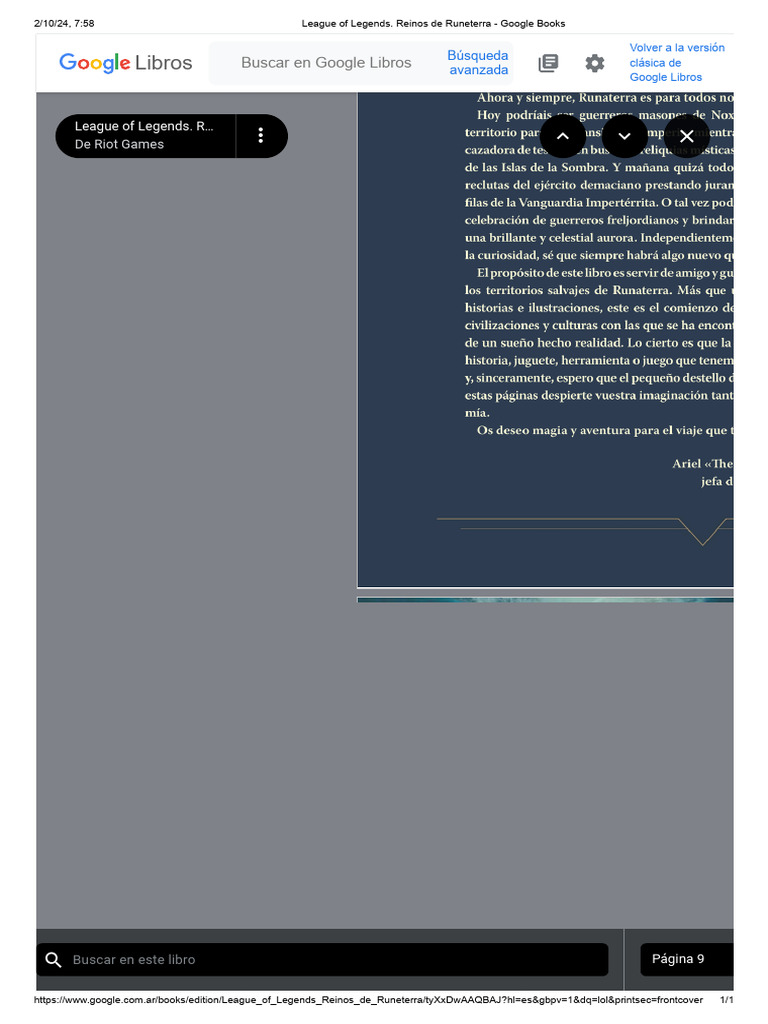 League of Legends. Reinos de Runeterra | PDF