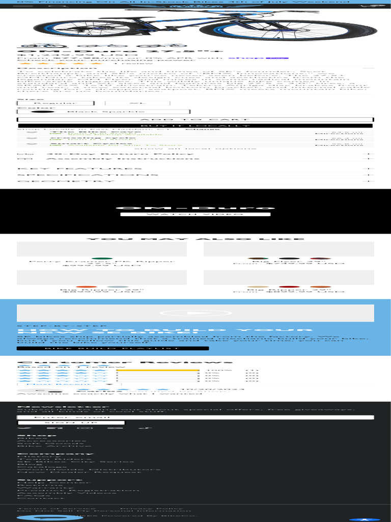 Se Bikes Om-Duro XL 27.5+ - Se Bikes Powered by Bikeco | PDF