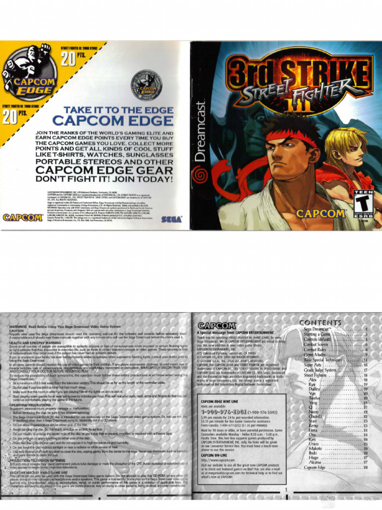 Street Fighter III - 3rd Strike USA 2fFz6Yf | PDF