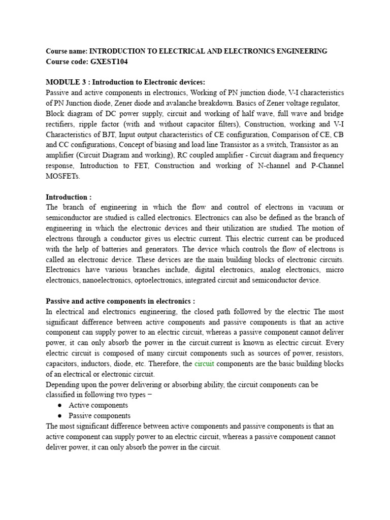 Module 3 - GXEST104 - Part1 | PDF