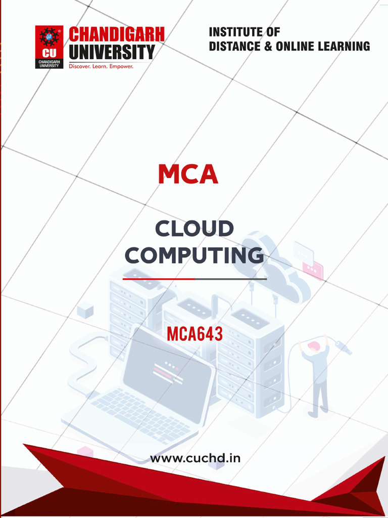 MCA643 CU MCA Cloud Computing | PDF