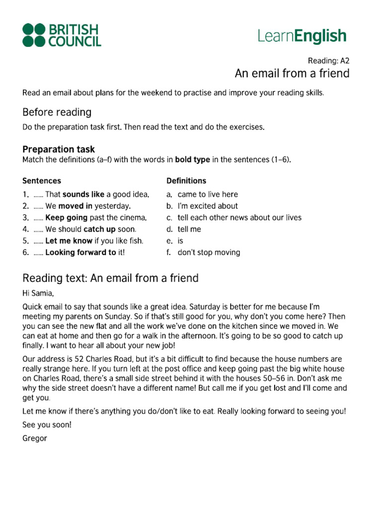 Reading BC Email | PDF