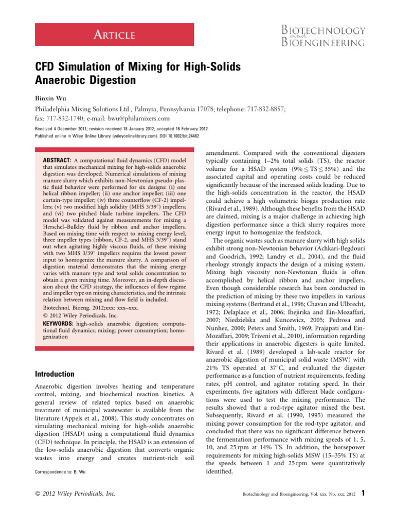 2nd Case Study Digester | PDF