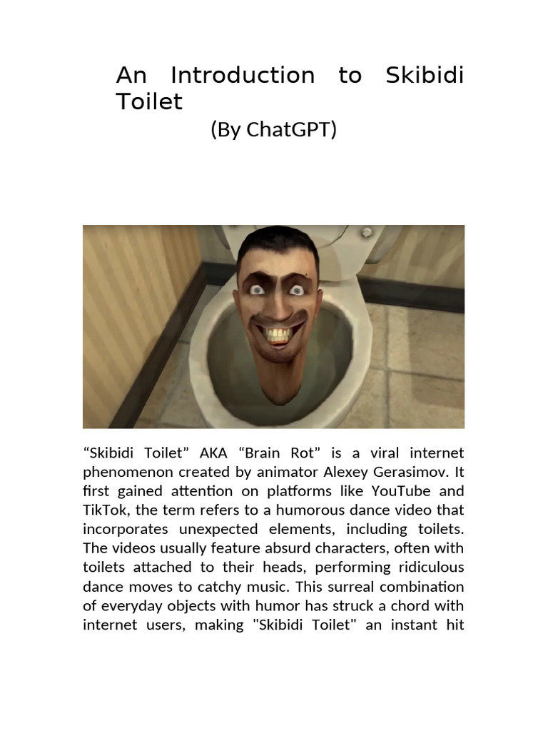 An Introduction To Skibidi Toilet | PDF | Art