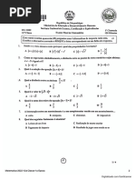 Exame de Matemática 2a Chamada 2023 | PDF | Matemática