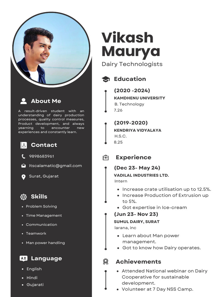 Vikash Mauryaresume PDF | PDF