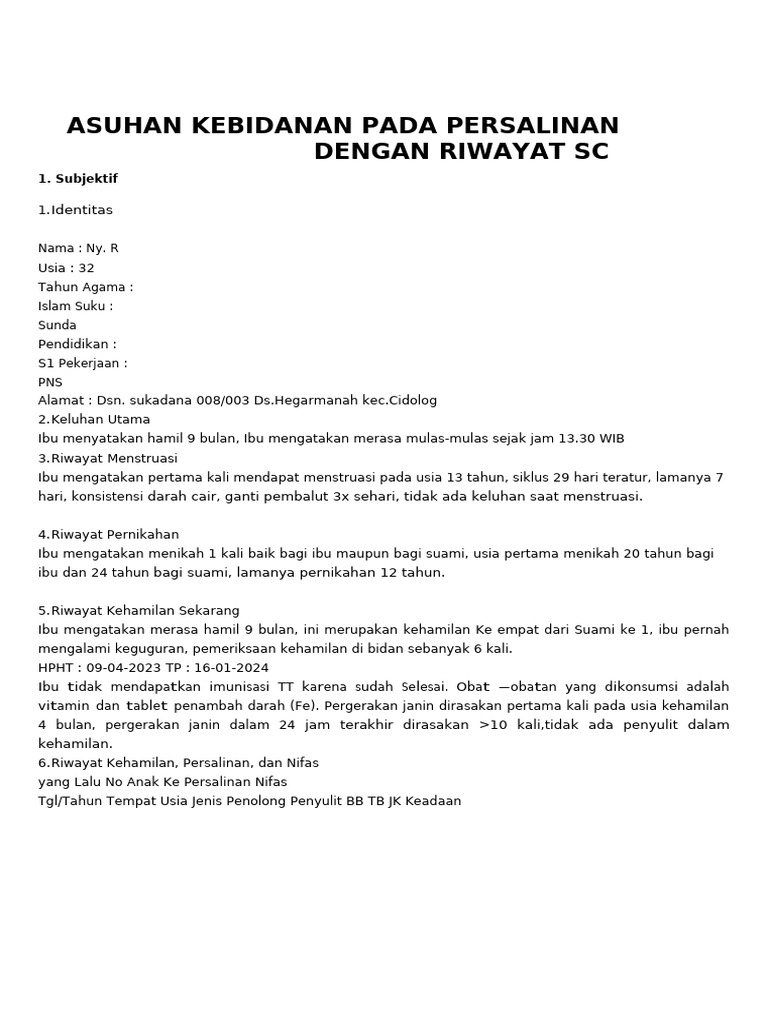 Soap Inc Patologis | PDF