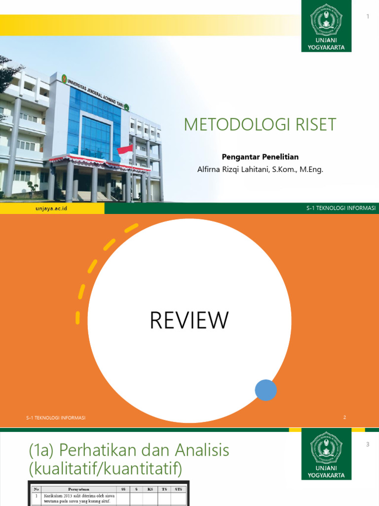 003 - Materi - Metodologi Riset | PDF