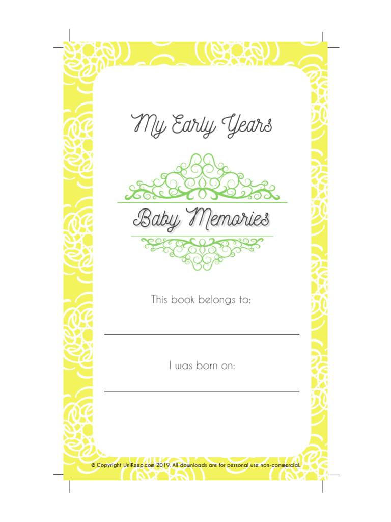 Mini Printable Baby Carriage | PDF