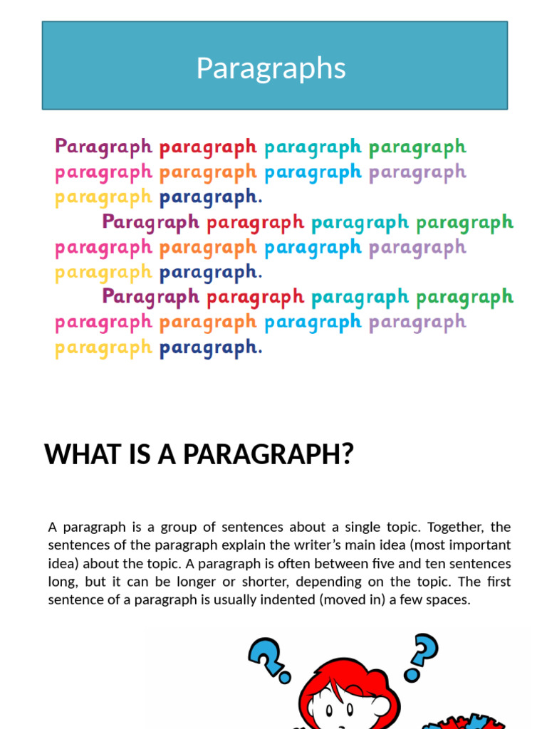 Paragraphs | PDF