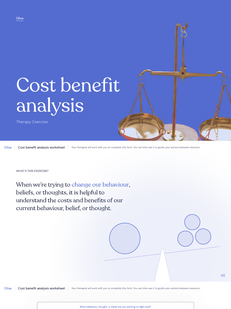 Cost Benefit Analysis | PDF