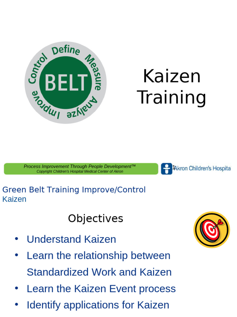 Kaizen Training Deck Reference 1 | PDF