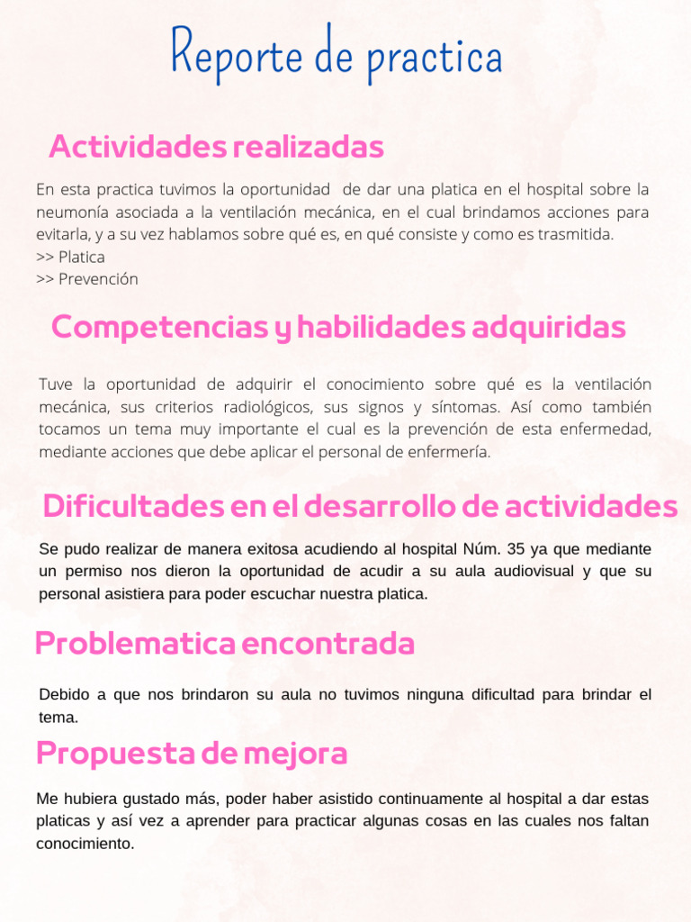 Reporte de Practica | PDF