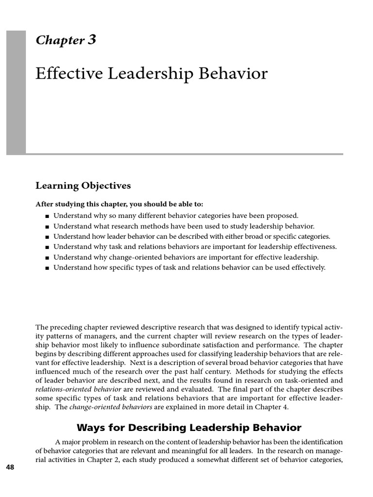 Leadership in Organizations by Gary Yukl-65-89 | PDF