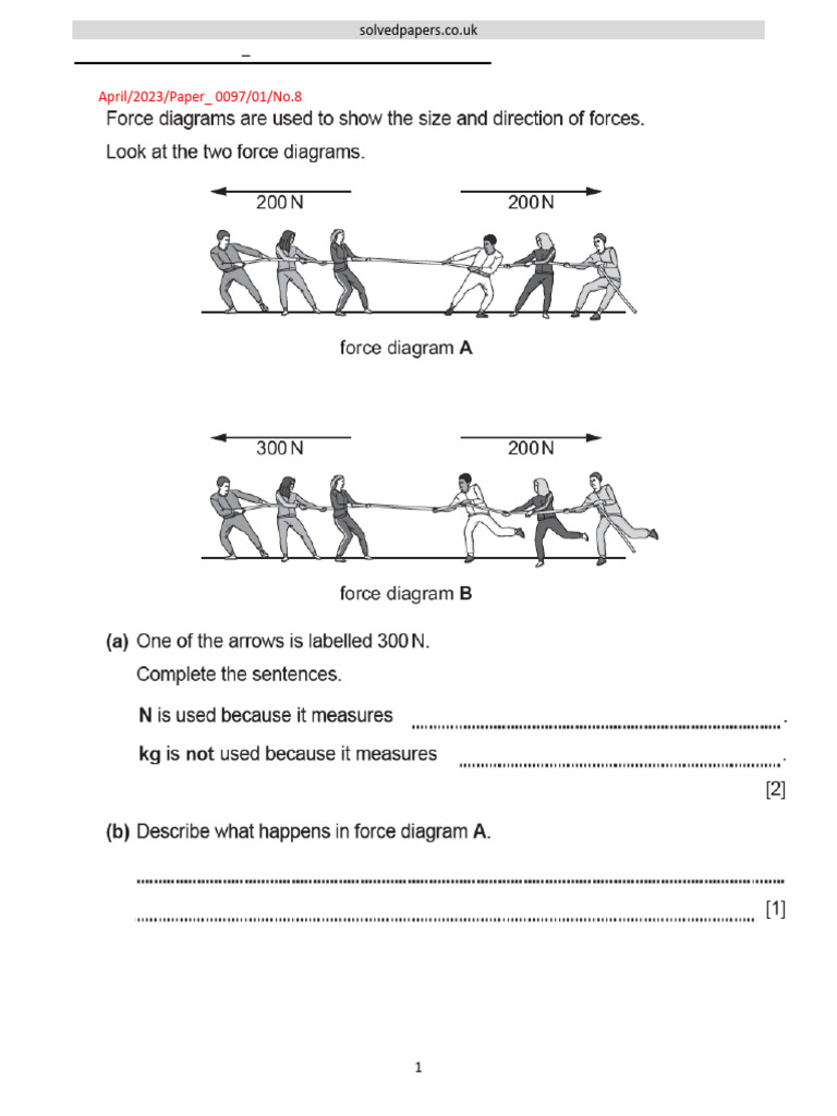2023-Forces-and-their-effects-checkpoint_primary-physics | PDF