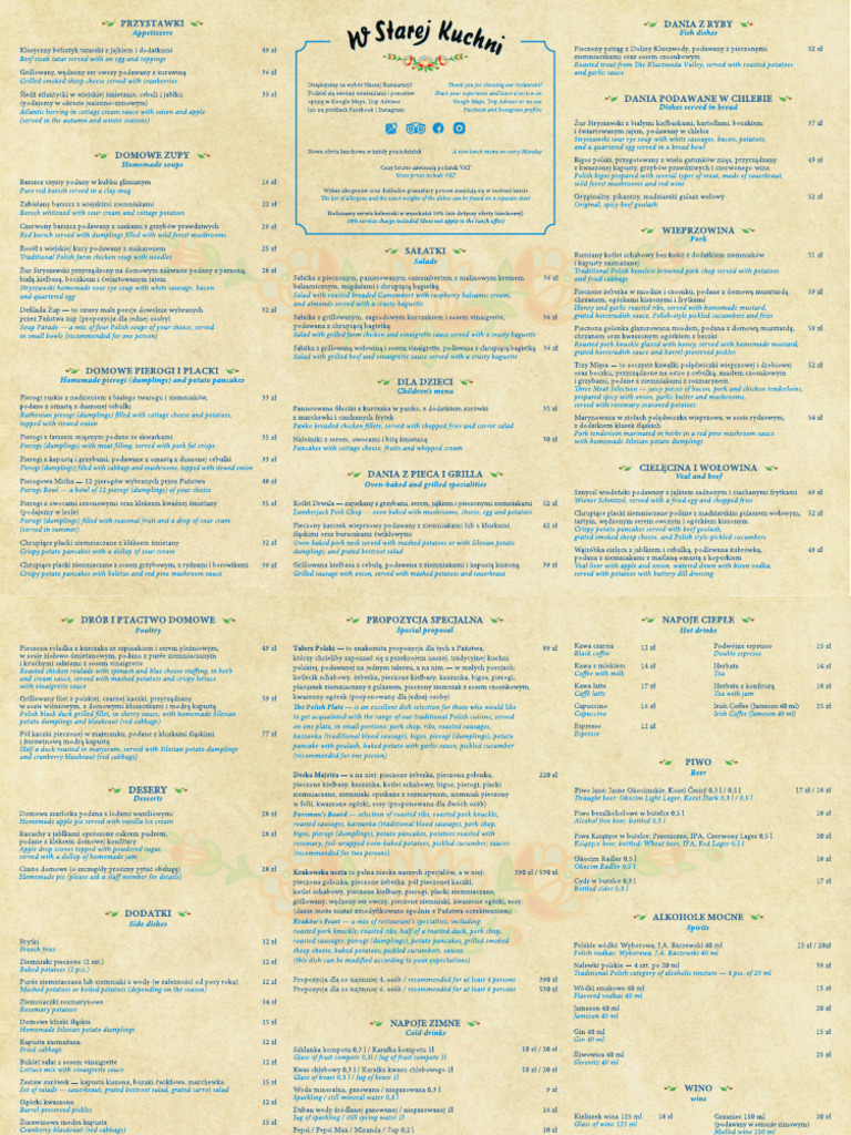 Menu 2024 Compressed | PDF