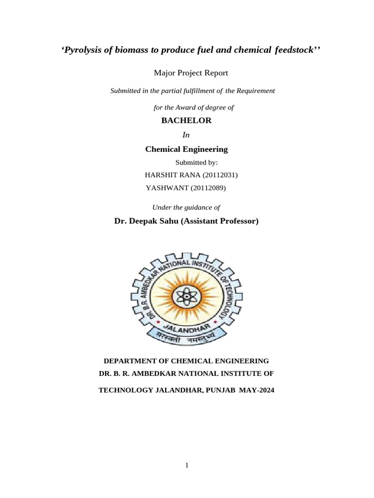 Major project report 2 | PDF