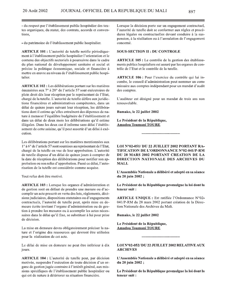 Loi Des Archives | PDF