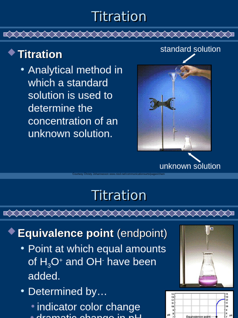 Titration 1 | PDF