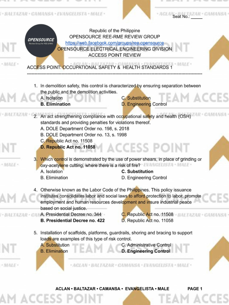 Access Point Oshs 1 | PDF
