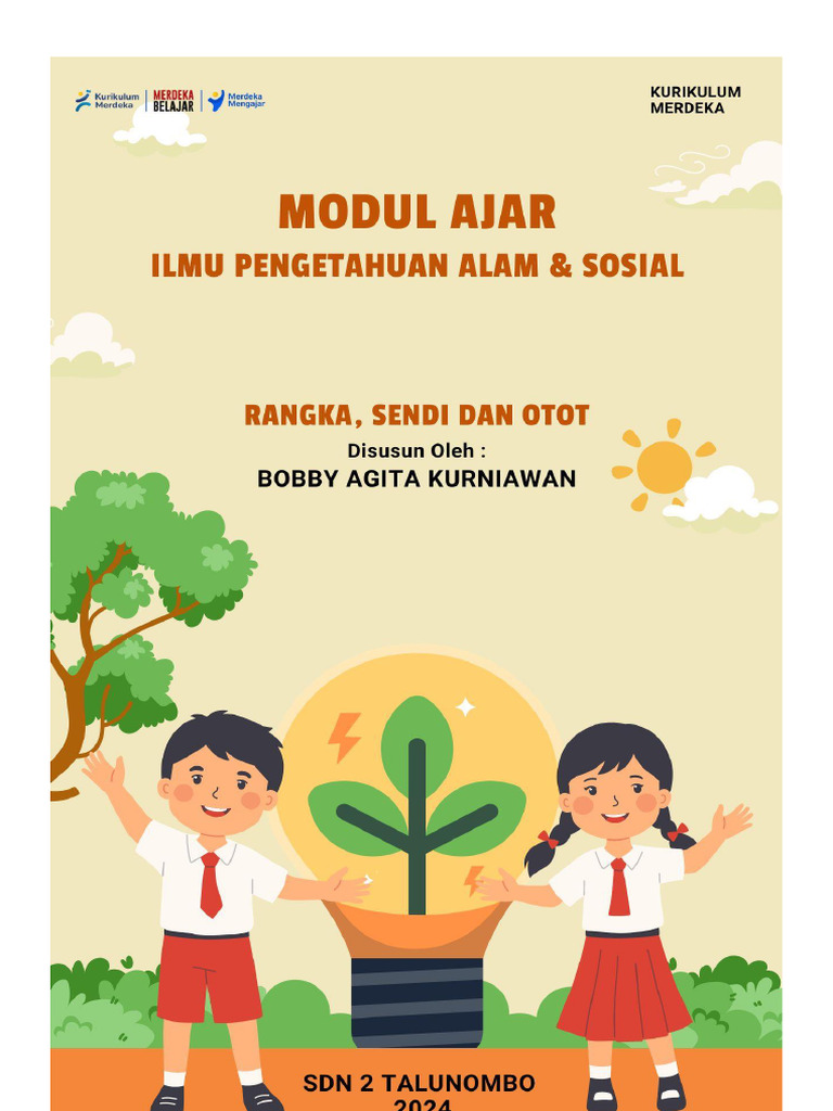 Modul Ajar Kelas 6 IPAS-kerangka | PDF