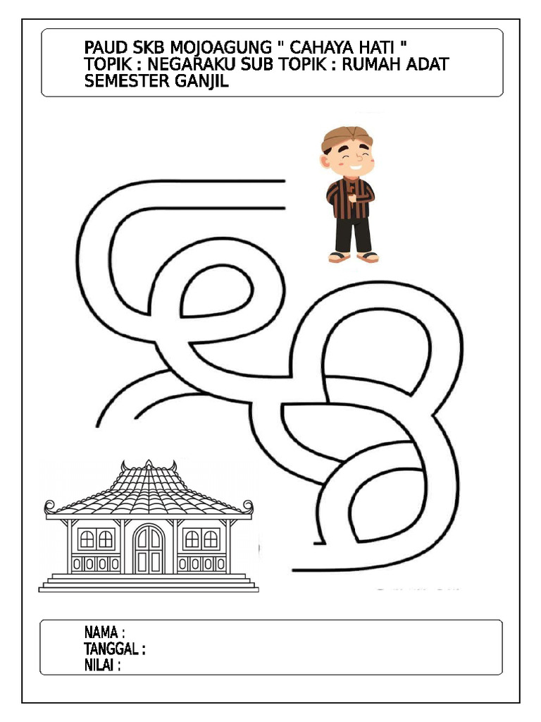 Maze Rumah Adat | PDF