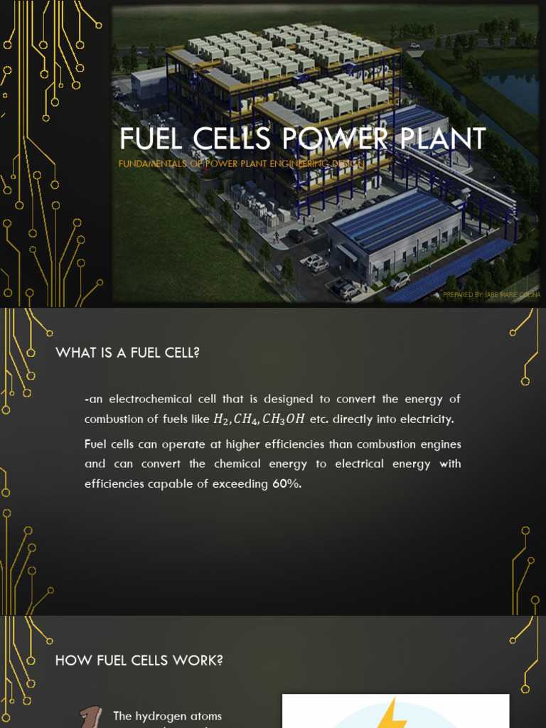 Colina Fuel Cells Power Plant | PDF