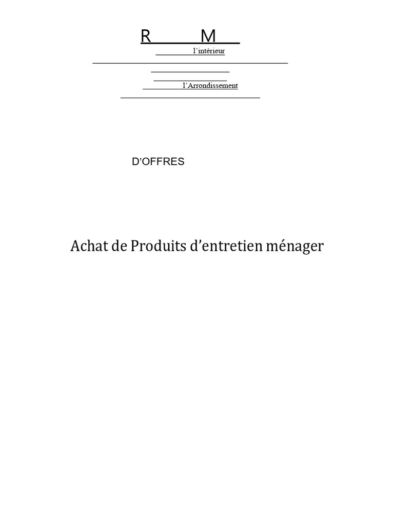 13-2024 CPS Pdts Menage SAT | PDF