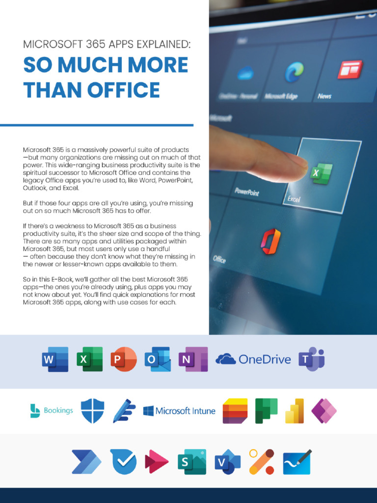 Microsoft 365 Applications E Book | PDF
